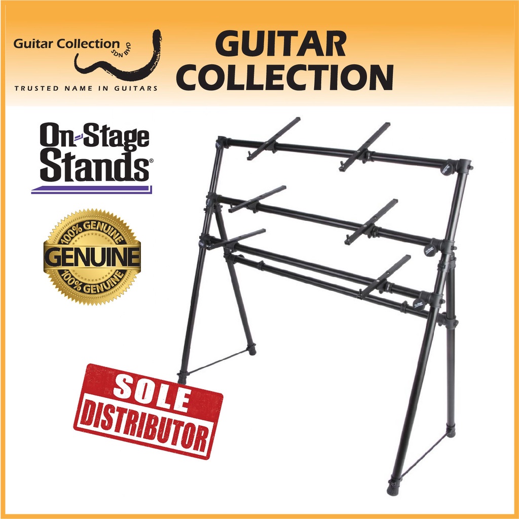 On Stage KS7903 3-Tier A-Frame Keyboard Stand | Shopee Malaysia
