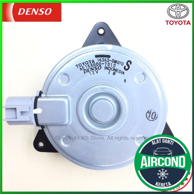 Air Cond Filter Toyota Vios / Altis Denso Radiator Fan Motor-OE:16363 ...