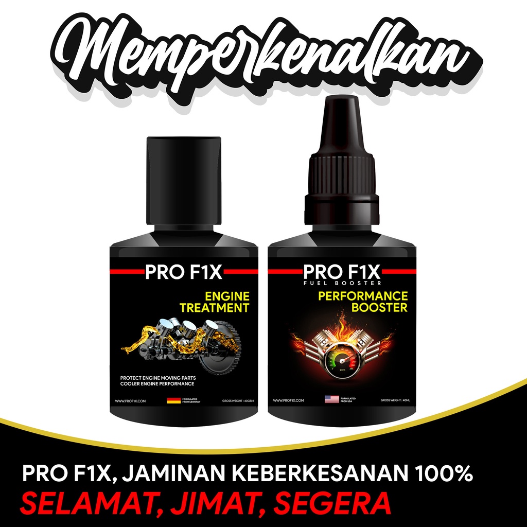 【100% ORIGINAL】PROF1X ENGINE TREATMENT PERFORMANCE BOOSTER Merawat ...