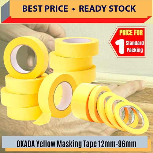 OKADA Masking Tape 14Y / Pelekat / Paper Tape / Maksing Tape For ...
