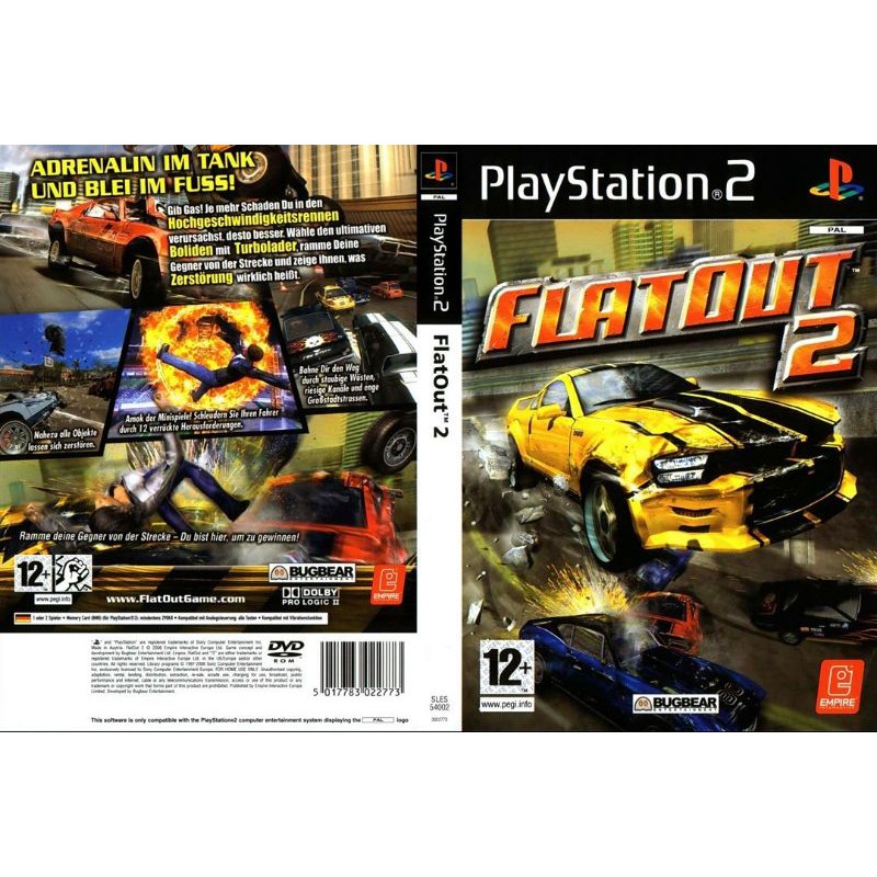 PS2 CD GAMES (Flatout 2) English Version | Shopee Malaysia