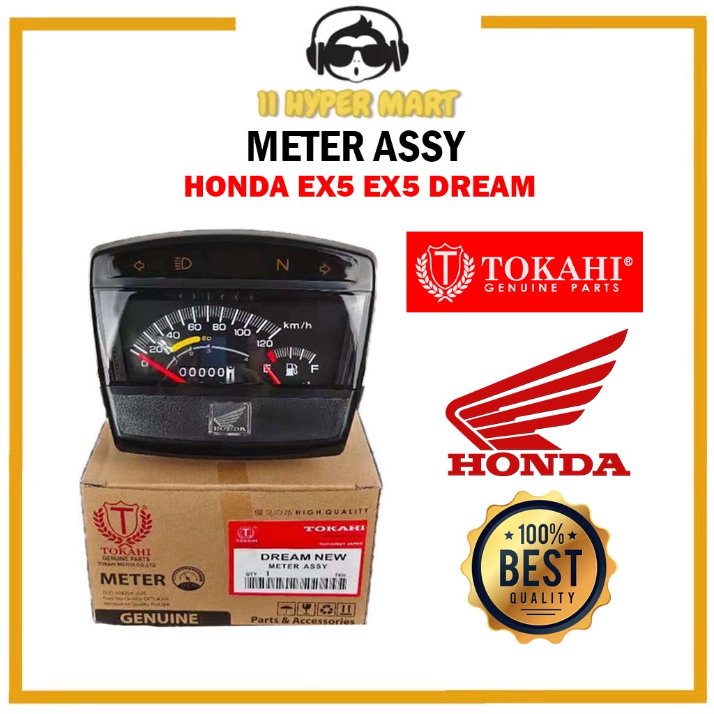 HONDA EX5 / DREAM Meter/Meter Assy 100% ORIGINAL TOKAHI HIGH QUALITY ...
