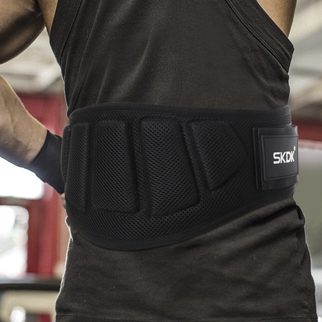 New weightlifting belt adjustable waist protection gym fitness squat ...
