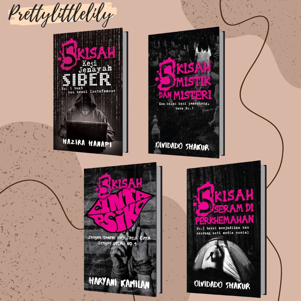 NOVEL | 5 KISAH KEJI JENAYAH SIBER, 5 KISAH CINTA PSIKO, 5 KISAH MISTIK ...