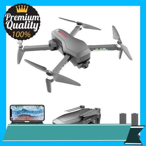 CSJ X7 PRO GPS RC Drone with Camera 4K 5G Wifi 2-axis Gimbal Brushless ...