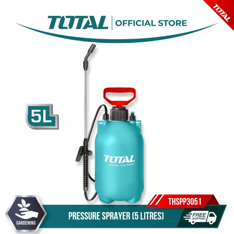 Total Pressure Sprayer (5 Litres) THSPP3051 | Shopee Malaysia