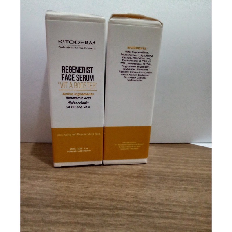 (REGENERIST Vit A BOOSTER) KITODERM REGENERIST FACE SERUM VIT A BOOSTER ...