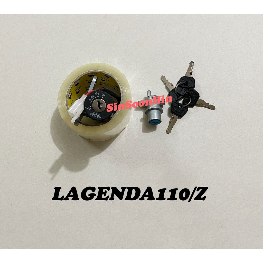 Yamaha LAGENDA110/Z SRL110/Z Main Switch Set # switch depan belakang ...