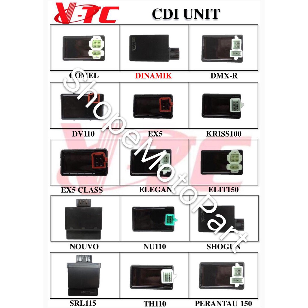 HONDA EX5 CLASS 1 CLASS1 110 CDI UNIT VTC NO CUT OFF | Shopee Malaysia