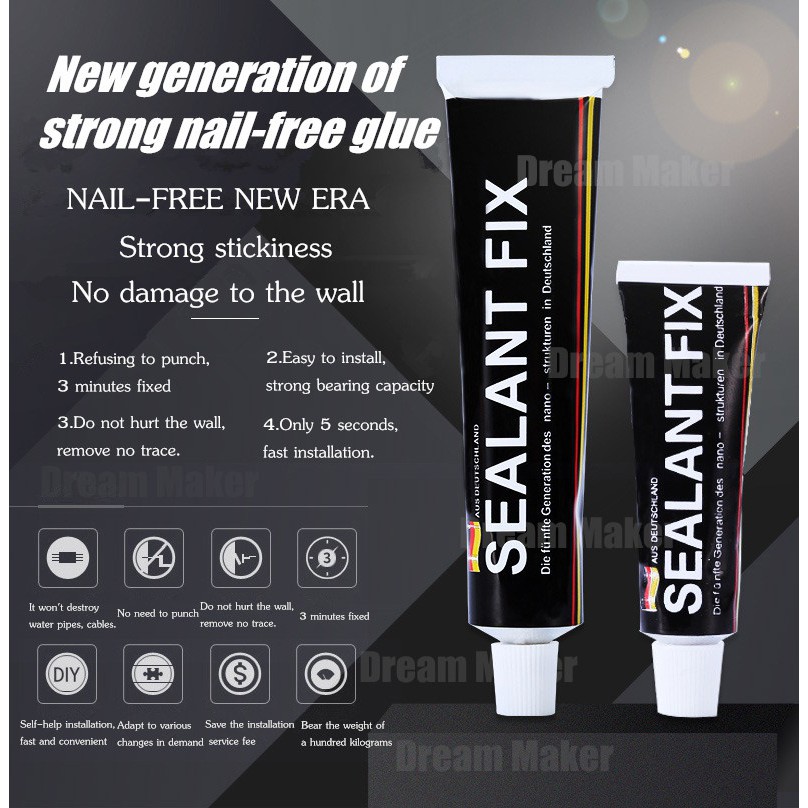 [ORIGINAL] Sealant Fix 18g Super Strong Metal Adhesive Sealing Glue Bond. | Shopee Malaysia