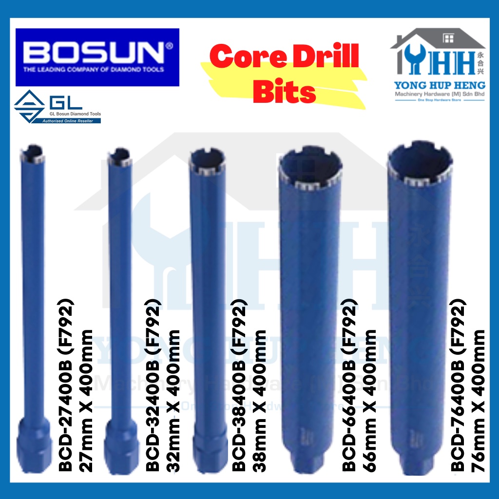FREE SHIPPING!! BOSUN 27mm~76mm Construction Bit Concrete Asphalt Core ...