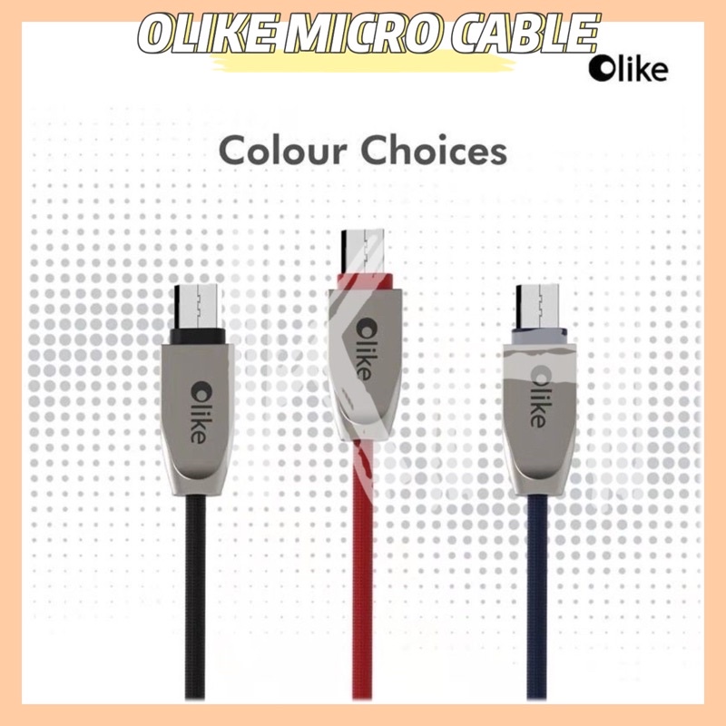 OLIKE Micro Cable/Data Cable Android/USB Data Cable | Shopee Malaysia