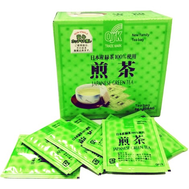 OSK Japanese Green Tea 2g x 50 bags Clearance | Shopee Malaysia
