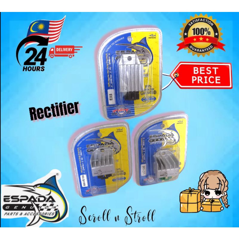 ESPADA REGULATOR RECTIFIER KATAB EX5 NOUVO LC135 ORIGINAL | Shopee Malaysia