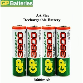 GP AA 3600mAh Rechargeable Battery GP AAA 1100mAh Rechargeable Battery ...
