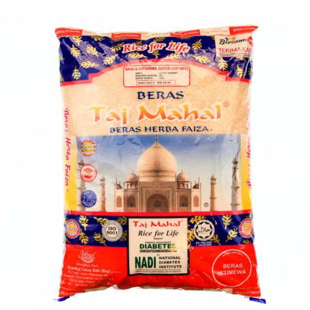 BERAS TAJ MAHAL BERAS HERBA 5KG | Shopee Malaysia
