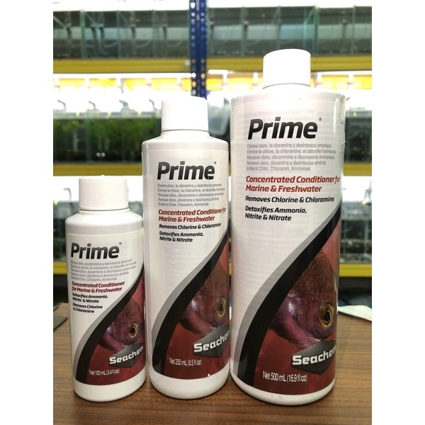 Seachem Prime - Concentrated Conditioner for Marine and Freshwater ...