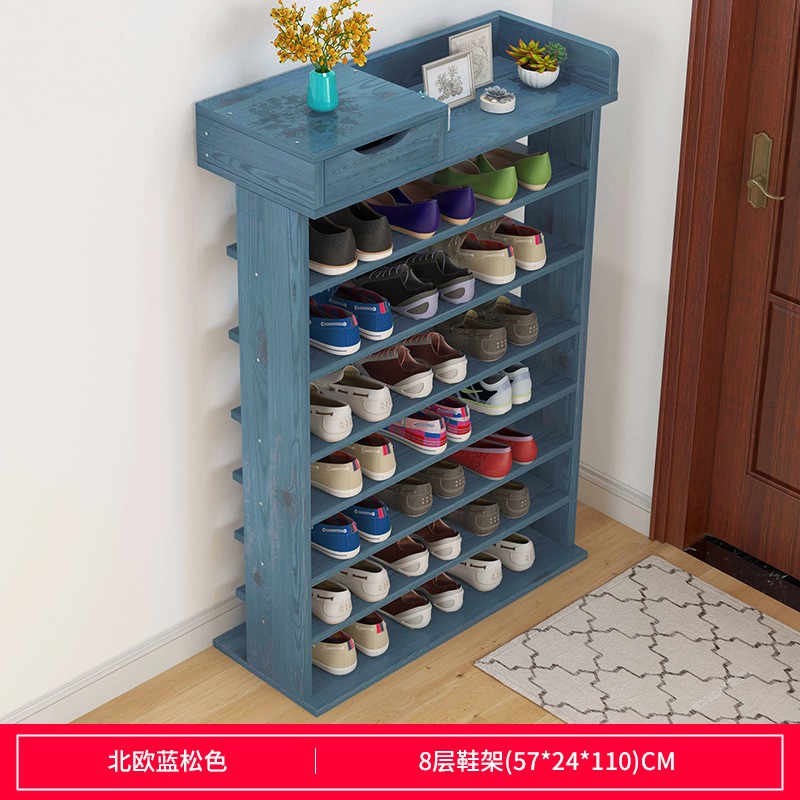 Rak kasut pelbagai lapisan, balkoni sederhana, kabinet kasut yang ...