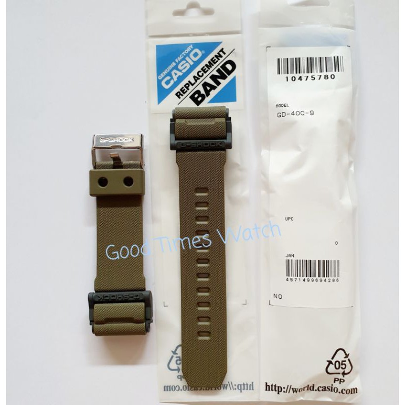 STRAP G-SHOCK GD-400-9 GD 400 Casio Original | Shopee Malaysia