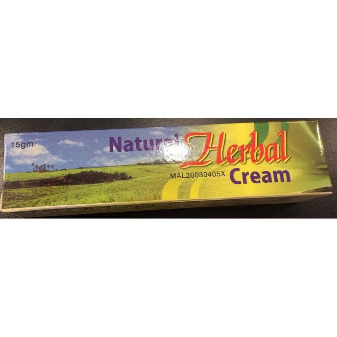 Natural Herbal Cream 天然草药 皮肤杀菌药膏 krim kurap | Shopee Malaysia
