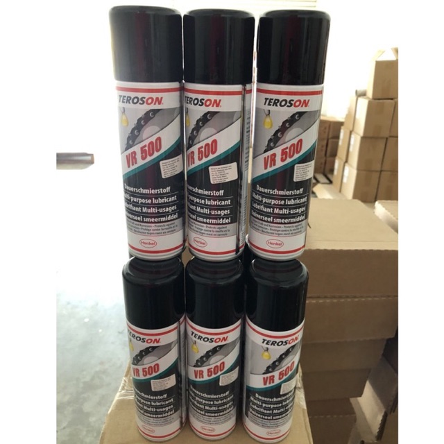 Teroson VR500 Plastilube Spray Grease 400ml 12pcs one box | Shopee Malaysia