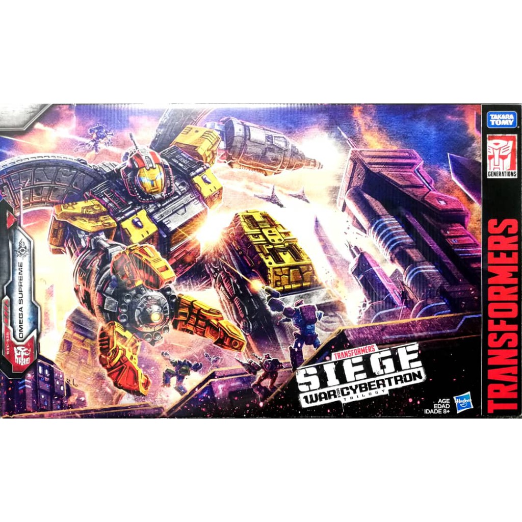 Hasbro Transformers War For Cybertron (WFC) Siege Titan Omega Supreme ...