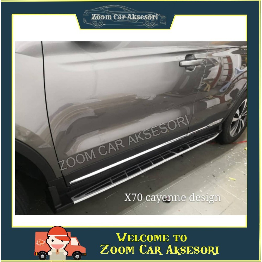 PROTON X70 Running Board/ Side Step OEM One SET 2pc | Shopee Malaysia