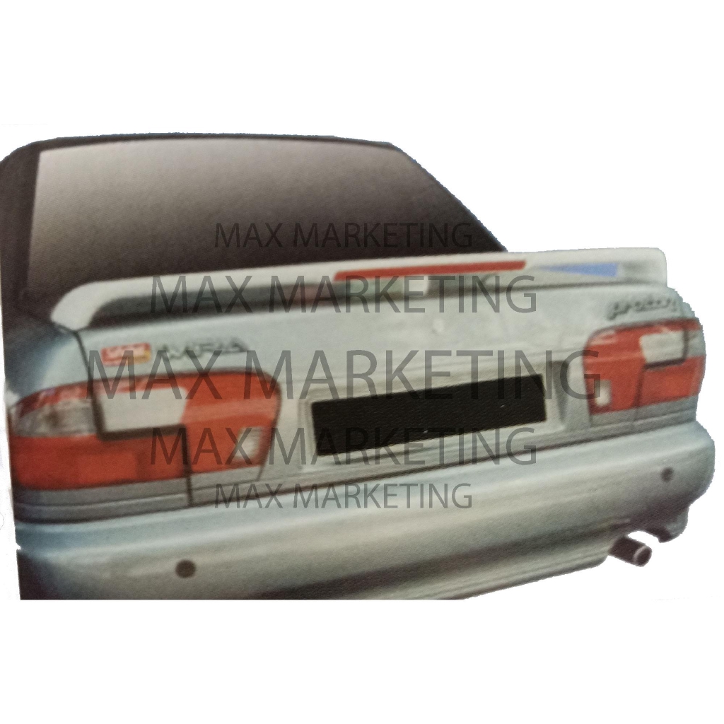 M107 PROTON WIRA SALOON SPOILER WITH LED (GSR) (FIBER) | Shopee Malaysia