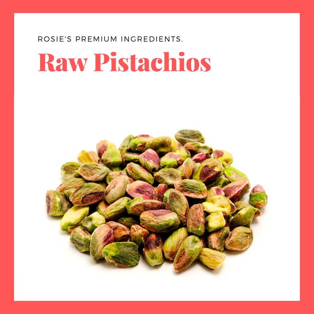 100g/250g Pistachios raw (no shell) | Kacang pistachio dikupas | 开心果 ...