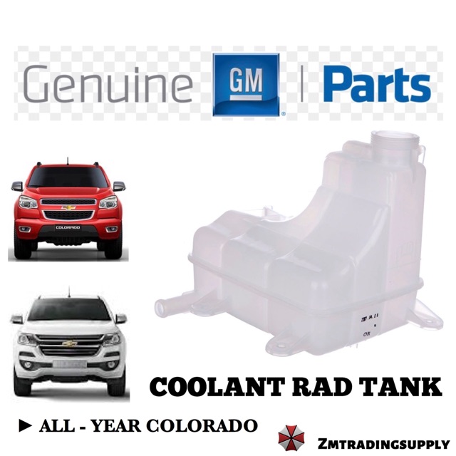 Coolant Radiator Surge Tank Chevrolet Colorado # 94725472 - READY STOCK ...