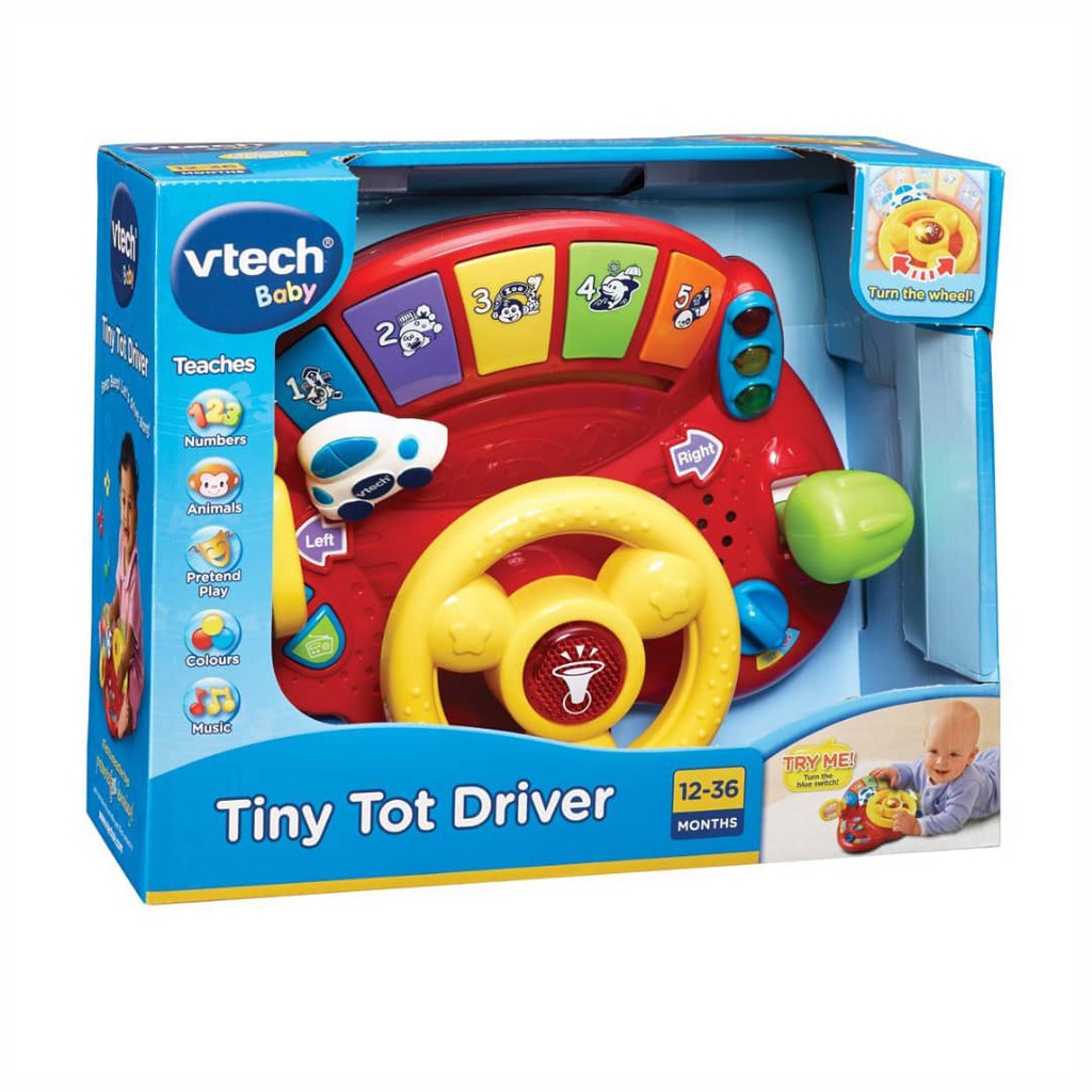 [READY STOCK] : VTECH TOYS : TINY TOT DRIVER - KIDS- LEARNING TOYS ...
