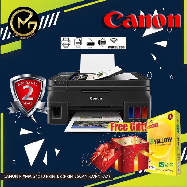 Canon G4010 INK EFFICIENT G SERIES - REFILLABLE INK TANK SYSTEM + FREE ...
