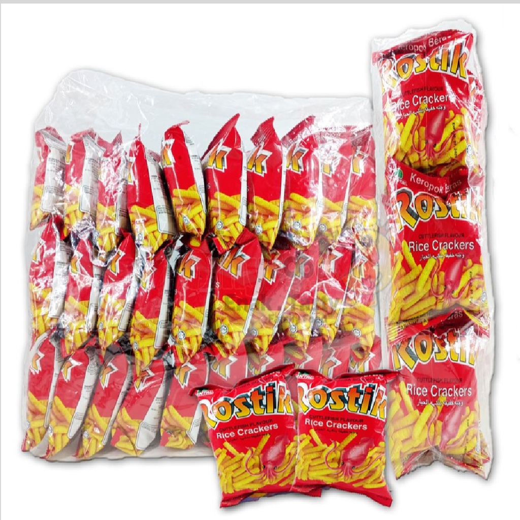 30pcs x 14g Keropok Bundle Snack Oriental Super Ring / Green Pea / Rota ...