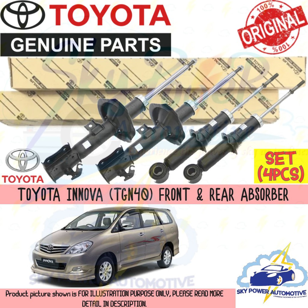 TOYOTA INNOVA (TGN40) (2005-2016) 100% ORIGINAL (GENUINE) SHOCK ...