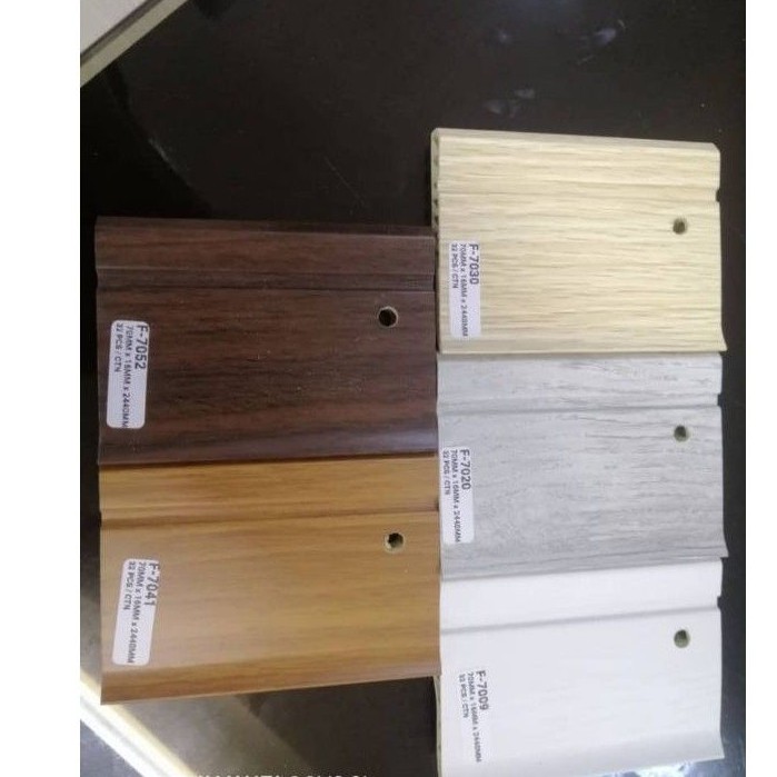 70MM PVC SKIRTING 5 COLOR/80FEET | Shopee Malaysia