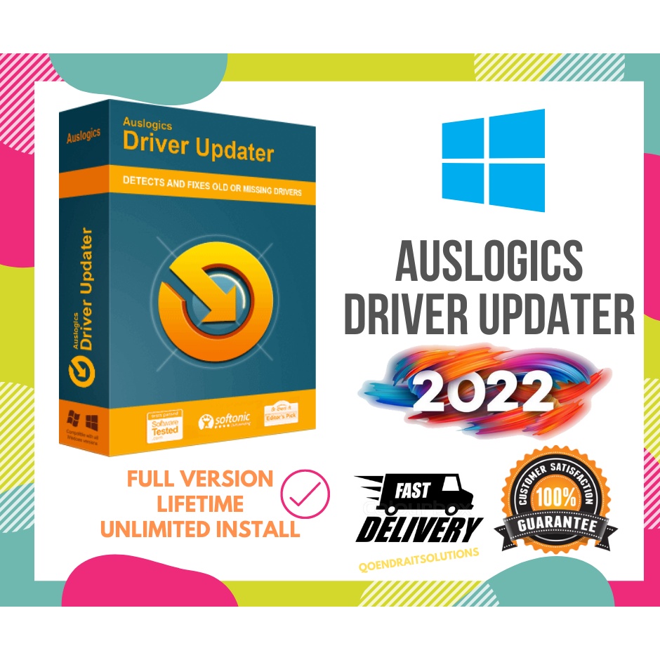 🔥 Auslogics Driver Updater 2022 Full Version | Shopee Malaysia