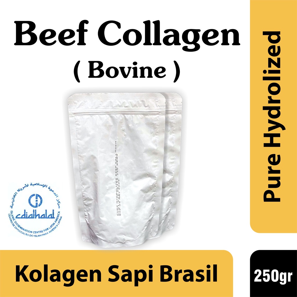 Cow Collagen 100% Hydrolysis Powder - 250gr | Shopee Malaysia