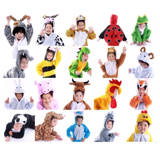 Animals Cosplay Wear Kids Animal Costumes Halloween Story Telling ...