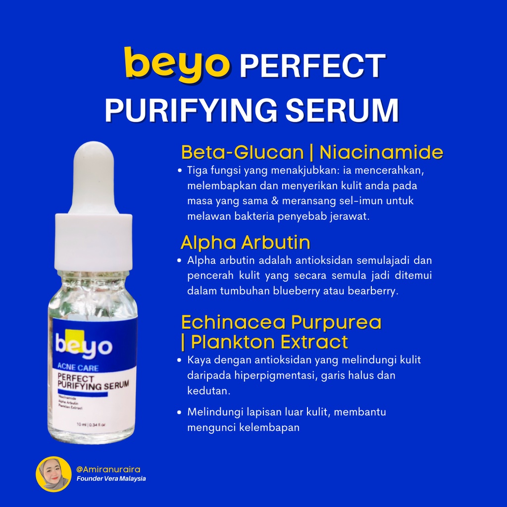 Beyo Perfect Purifying Serum (Beyo serum) | Shopee Malaysia