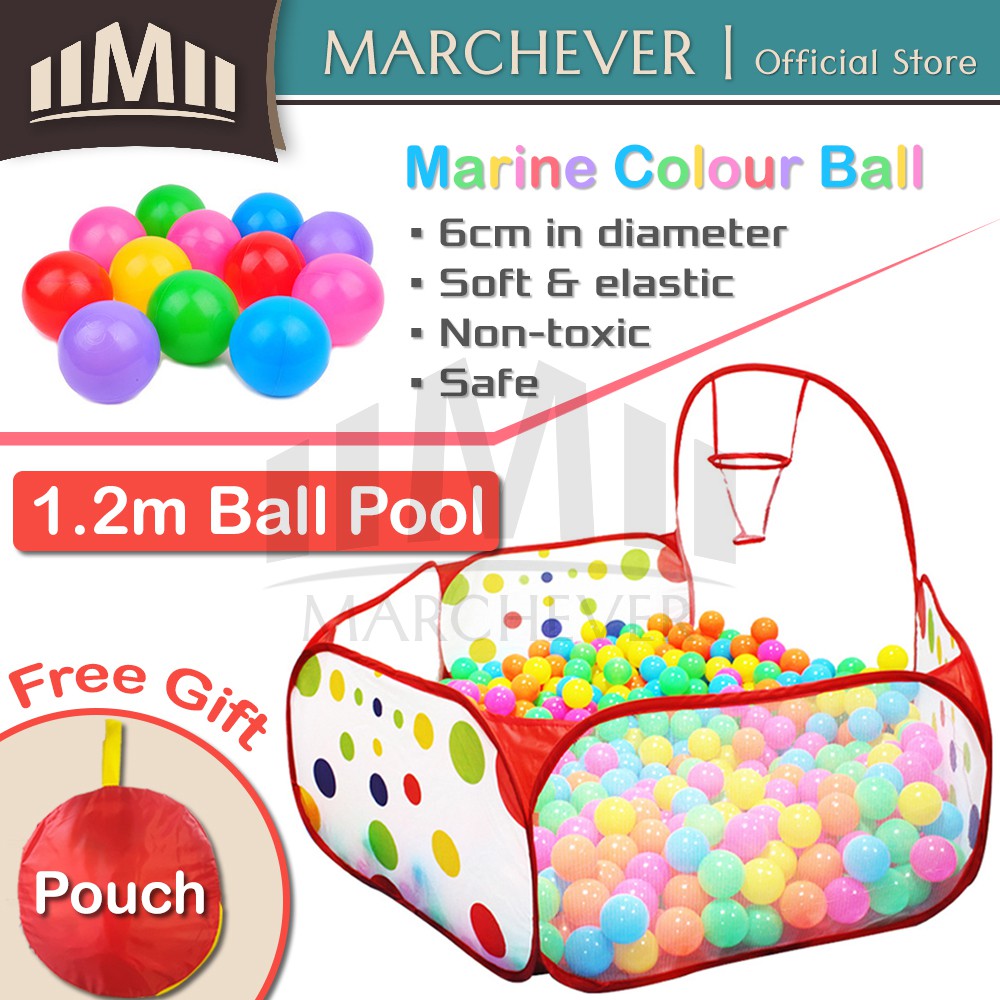 1.2m Baby Ocean Ball Pit Pool Game Indoor Kids Game Play Toy Tent with ...
