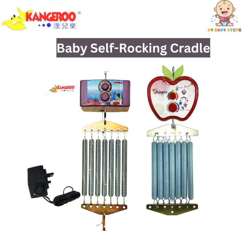 Kangaroo Aipple Baby Self-Rocking Cradle AP66 & Kangaroo Baby Self ...