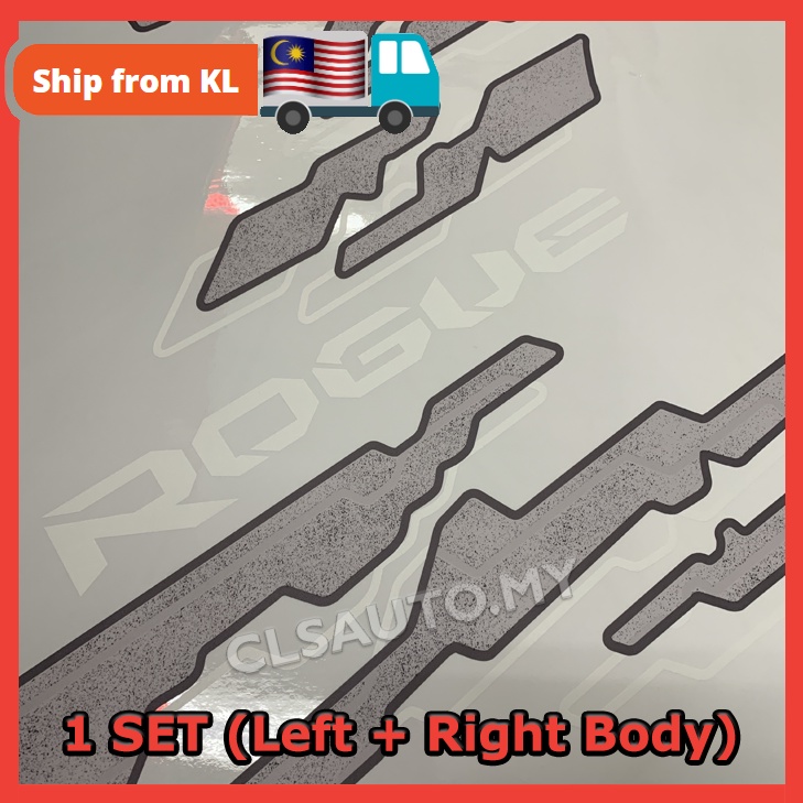TOYOTA Hilux Rogue Sticker Body Design No.13 - Car Side Lining | Shopee ...