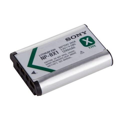 Sony NP-BX1 Rechargeable Lithium-Ion Battery Pack (3.6V, 1240mAh ...