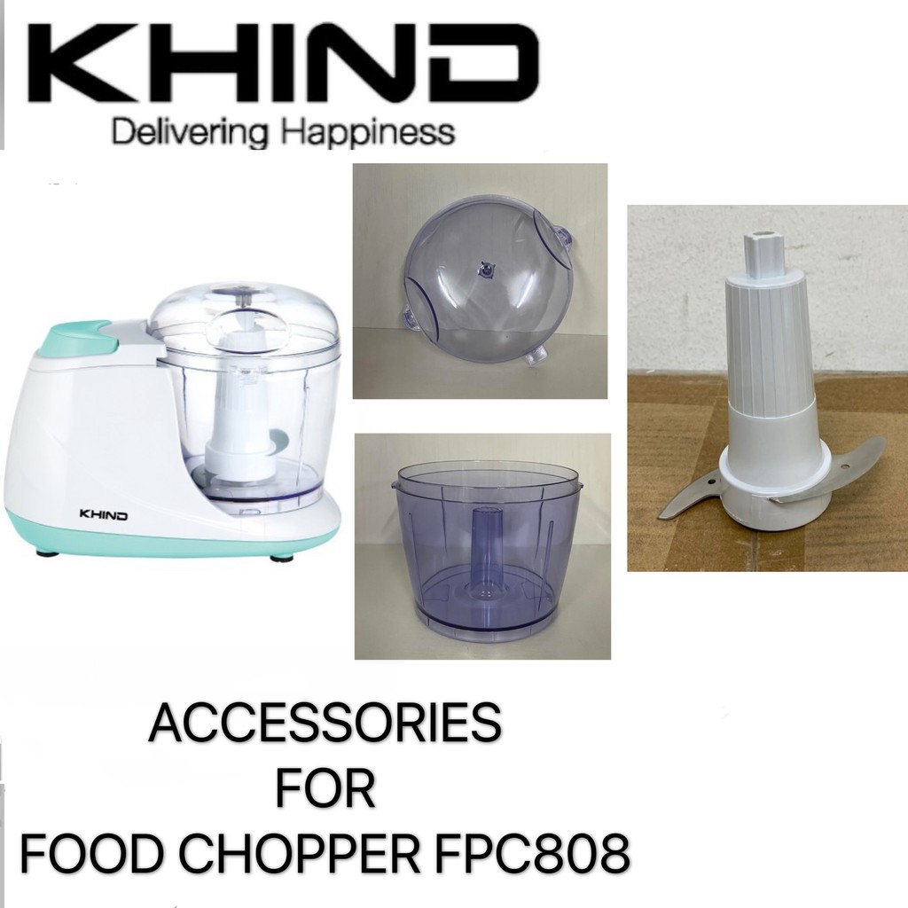 (Accessories Only) KHIND Mini Chopper FPC808 -100%Original | Shopee ...