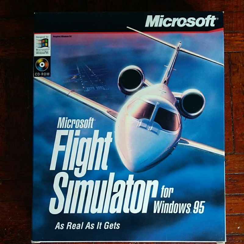 Microsoft Flight Simulator for Windows 95 | Shopee Malaysia