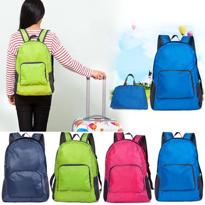 Foldable Backpack - Multipurpose Parachute Folding Backpack | Shopee ...