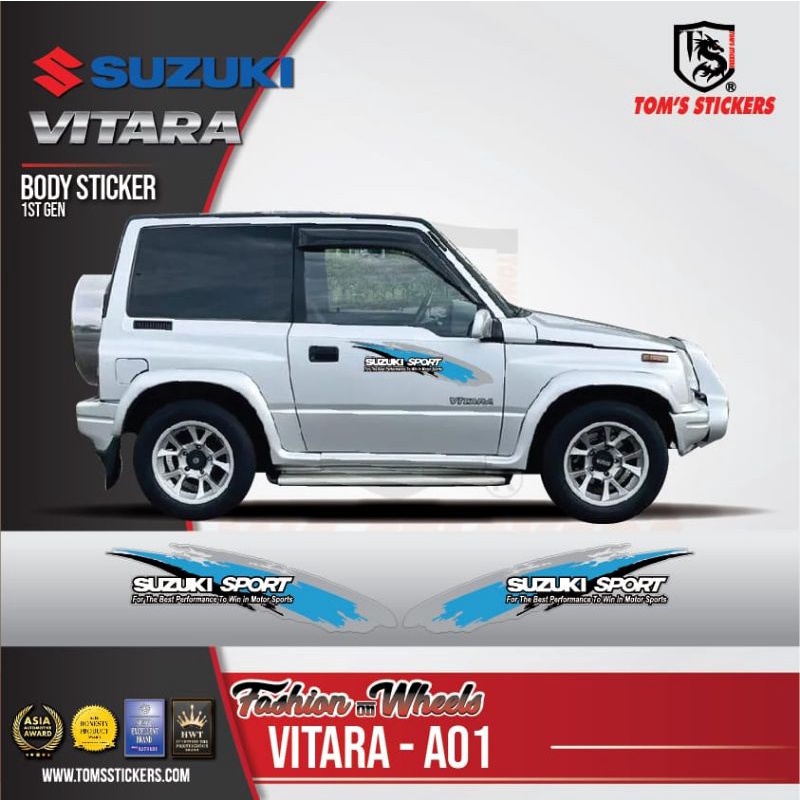 👍👍 SUZUKI VITARA CAR BODY STICKER SET VITARA - A01 | Shopee Malaysia