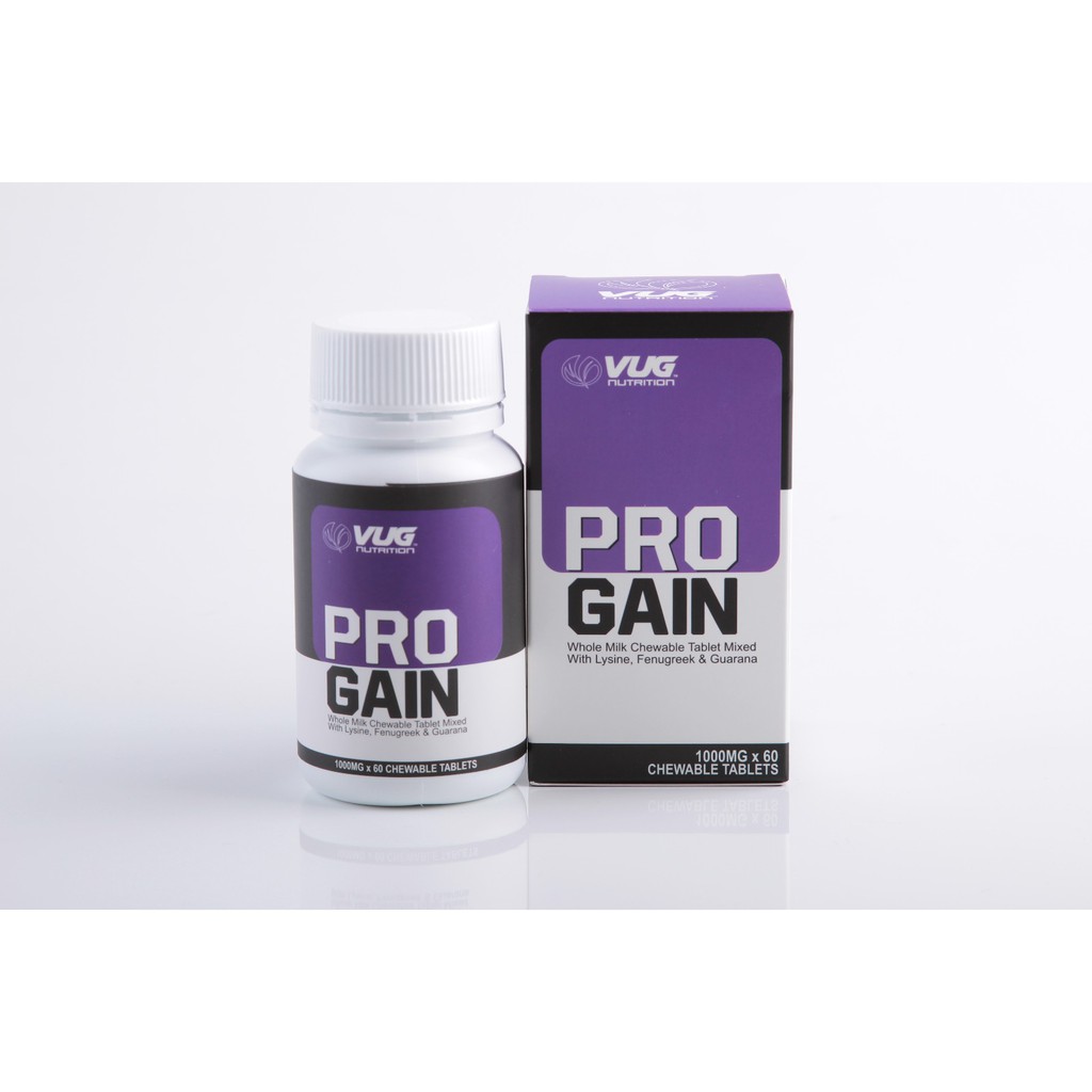 Pro Gain Weight Gainer Cheable Tablet-Increase appetite-Ubat gemuk ...