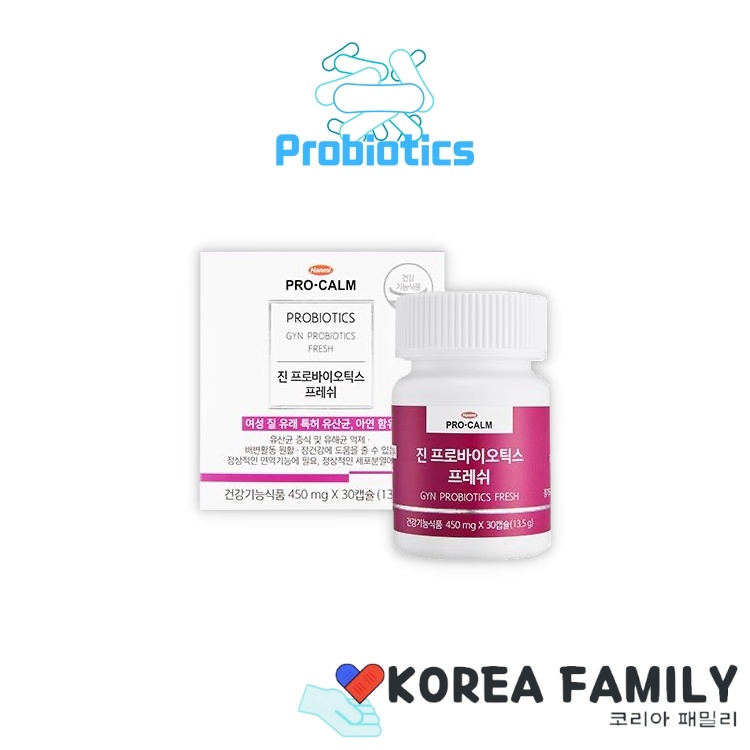 HANMI Pro-calm Gyn Probiotics fresh 30C(30days) vaginal lactic acid ...