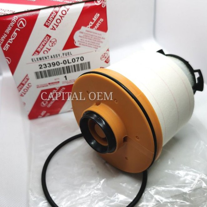 23390-0L070 TOYOTA HILUX REVO ROCCO DIESEL FILTER GUN125 GUN126 Fuel ...